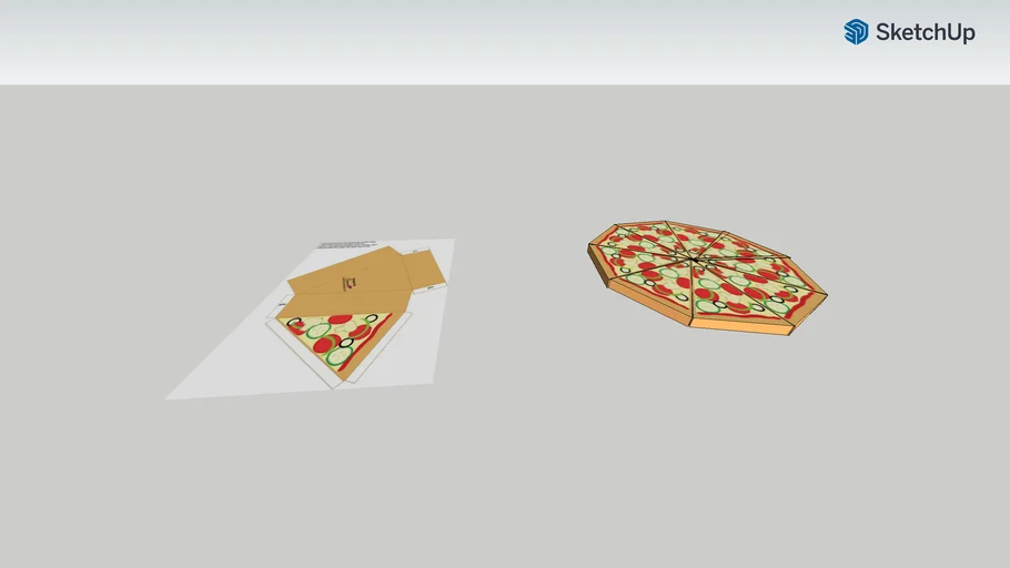 PIZZA 3D | 3D Warehouse