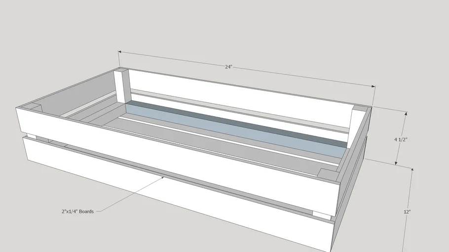 Produce Boxes | 3D Warehouse