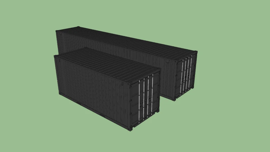 Contenedores Containers | 3D Warehouse