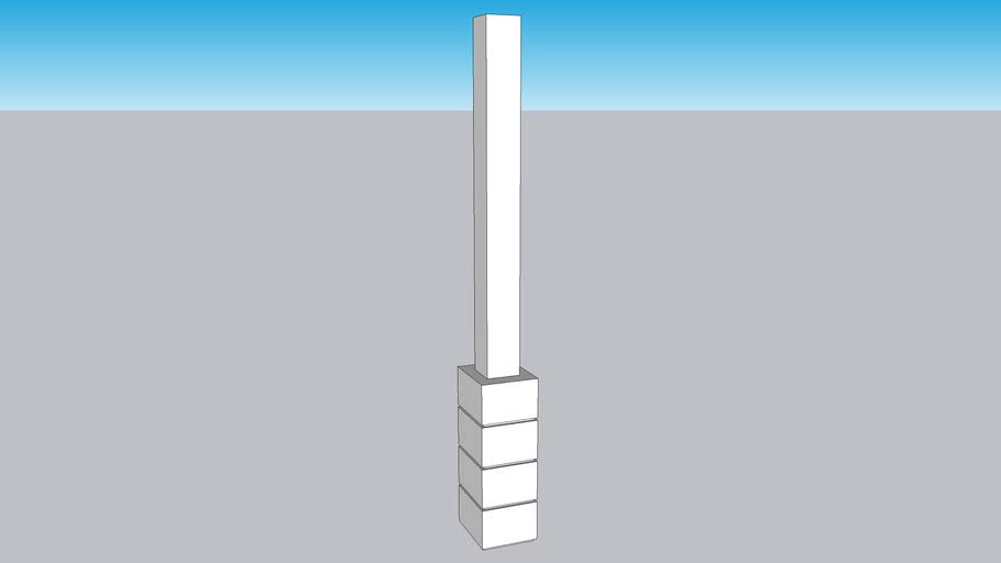 Tiang Teras | 3D Warehouse