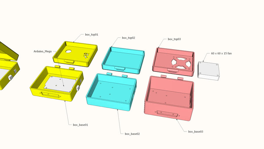 Arduino Boxes | 3D Warehouse
