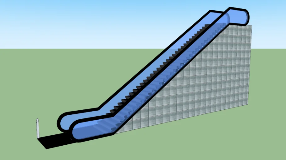 Single escalator | 3D Warehouse