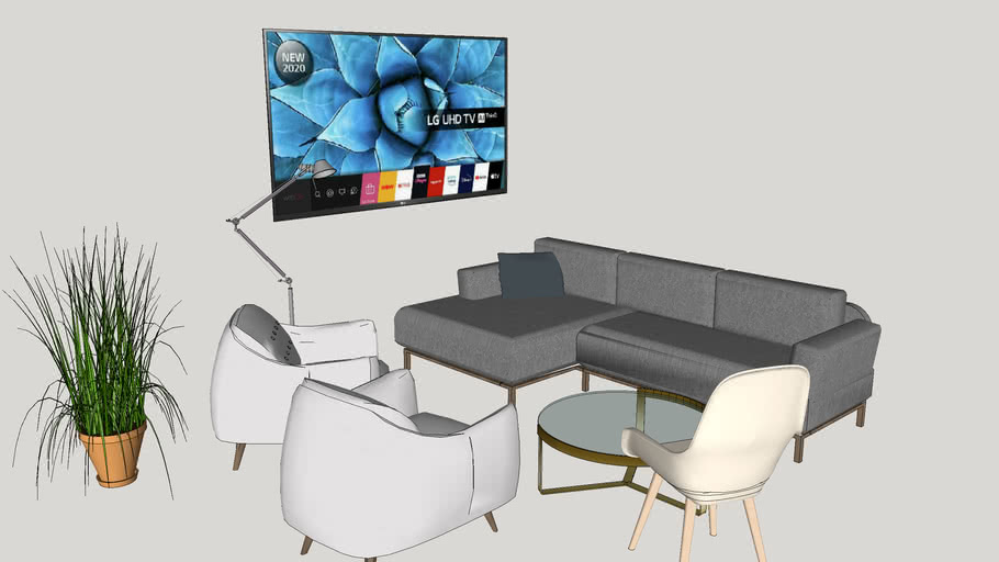 Lounge cluster | 3D Warehouse