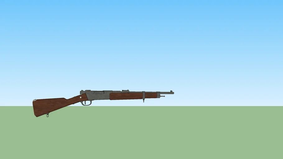 Lebel Mle.1886 M93 R35 | 3D Warehouse
