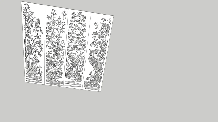 vach cnc rong phuong | 3D Warehouse