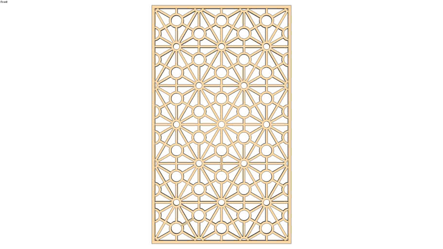 motif laser cut #34 | 3D Warehouse