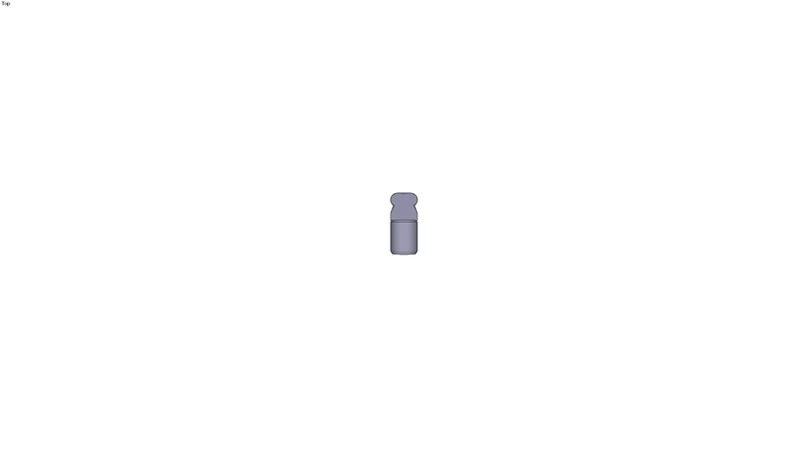 Locating pin with spherical tip form C - Ø 16 mm | 3D Warehouse