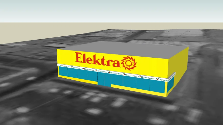 tienda elektra | 3D Warehouse