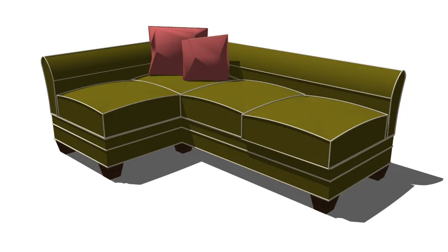 L-SHAPED SOFA | 3D Warehouse