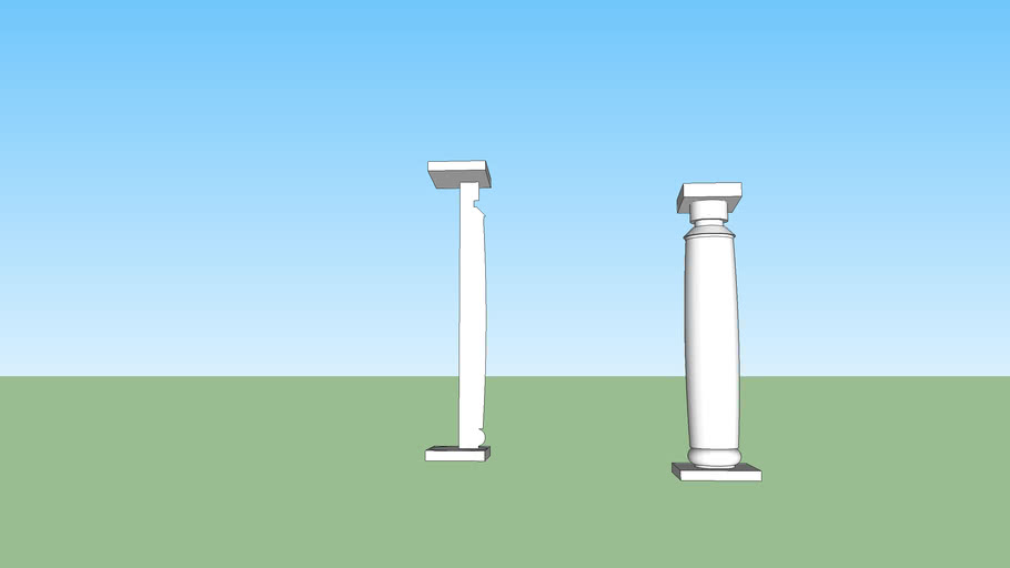 Roman Pillars | 3D Warehouse