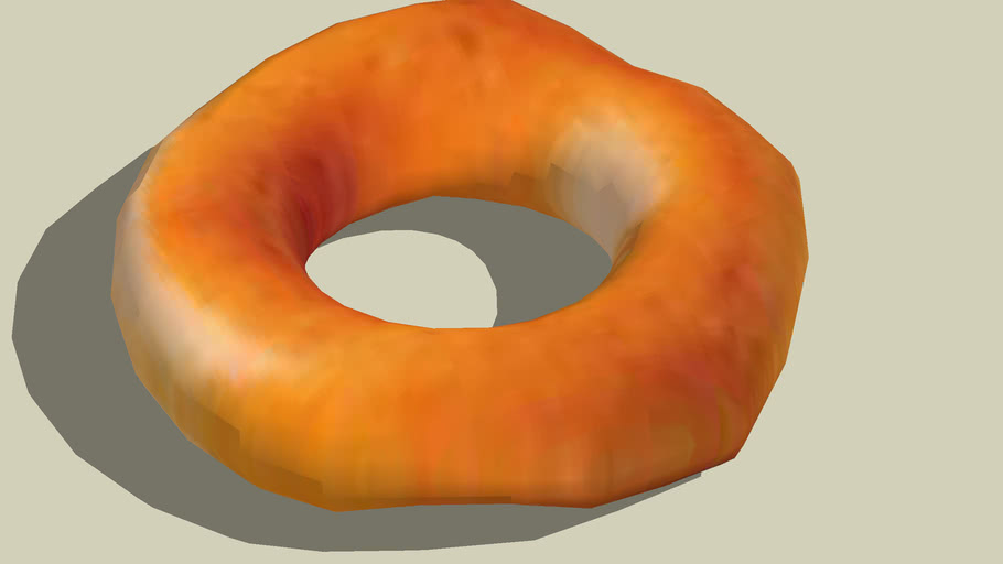 Doughnut - (Medium Poly) | 3D Warehouse