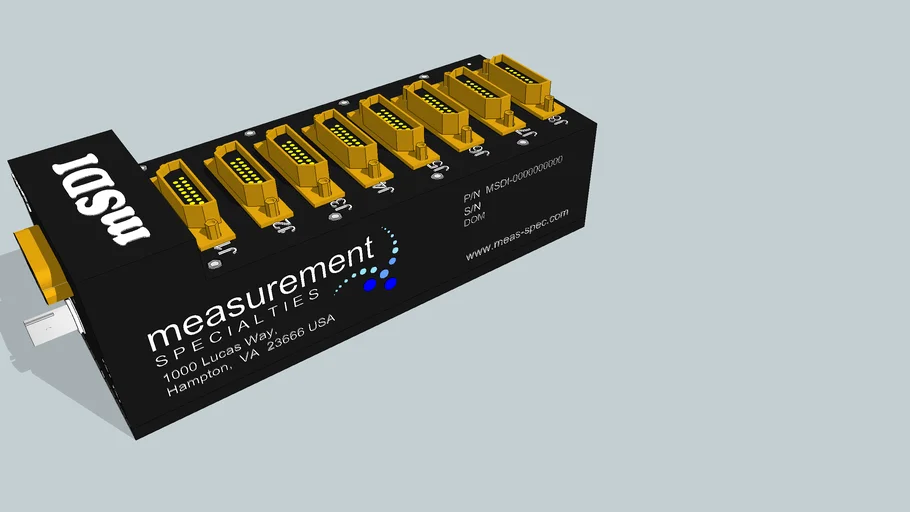 Miniature Scanner Digitizing Interface (mSDI) | 3D Warehouse