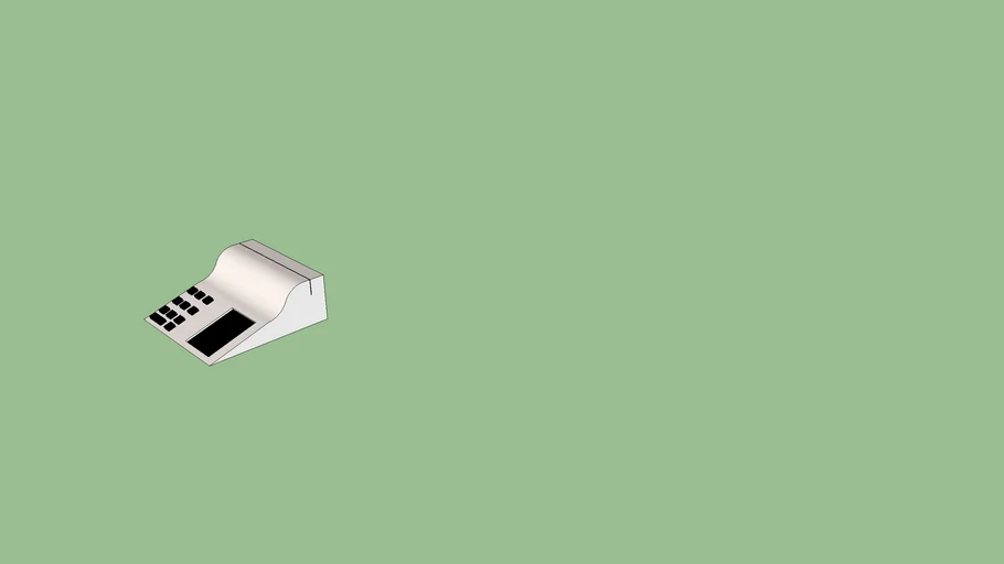 Credit-Card Reader | 3D Warehouse