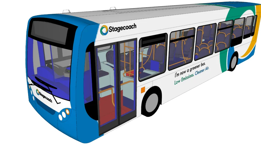 Stagecoach Local Enviro 200 | 3D Warehouse