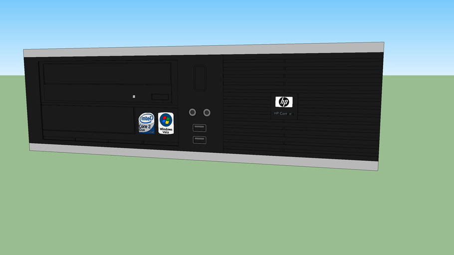 HP (Compaq DC7800) desktop (SFF) computer | 3D Warehouse