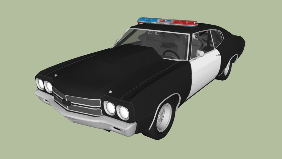 another cop car | 3D Warehouse