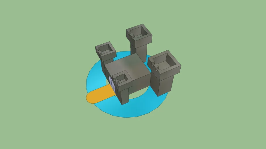 amazing castle with moat | 3D Warehouse