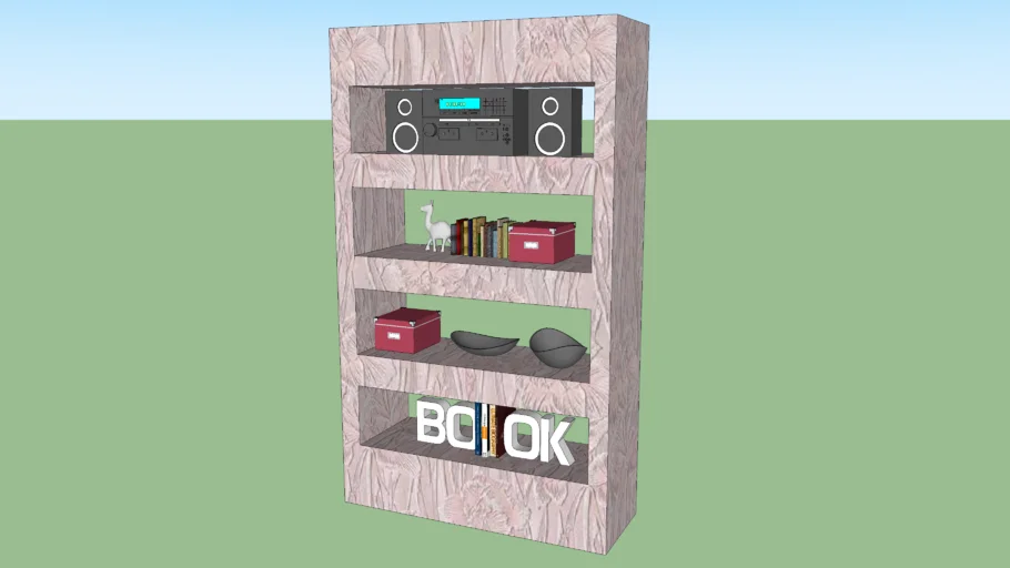 bookcase | 3D Warehouse