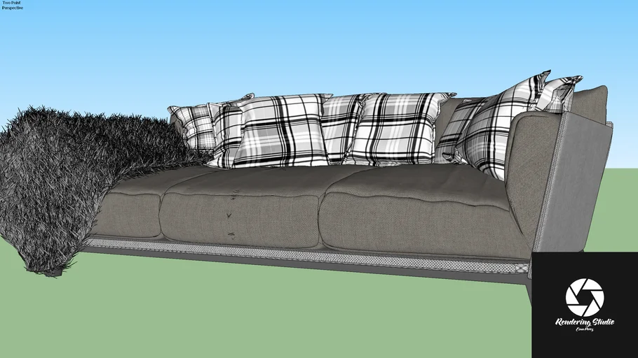 Sofá 04 | 3D Warehouse