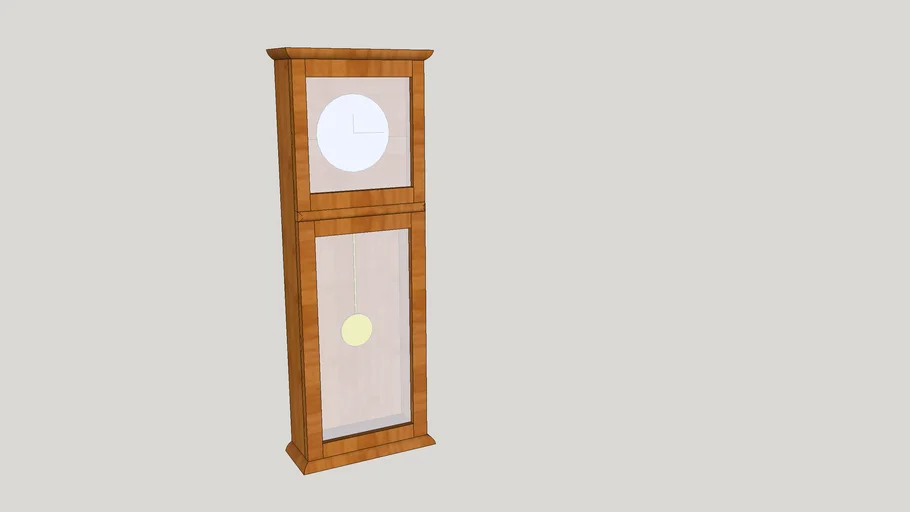 Shaker Wall Clock | 3D Warehouse
