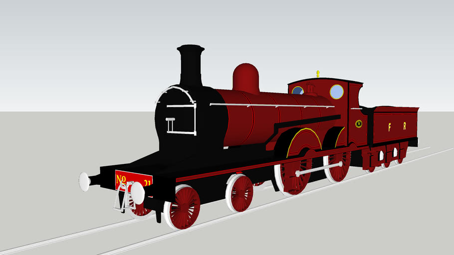 Furness Railway No. 21 (1900) | 3D Warehouse
