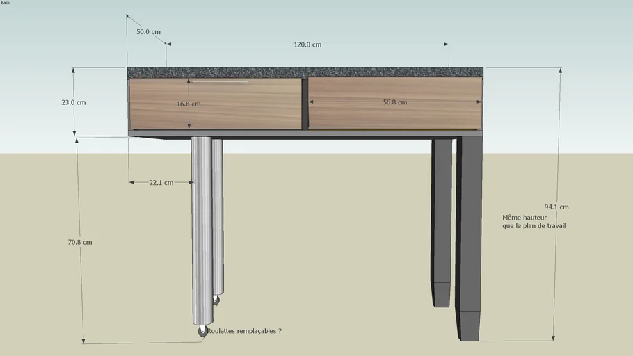 RollTable | 3D Warehouse
