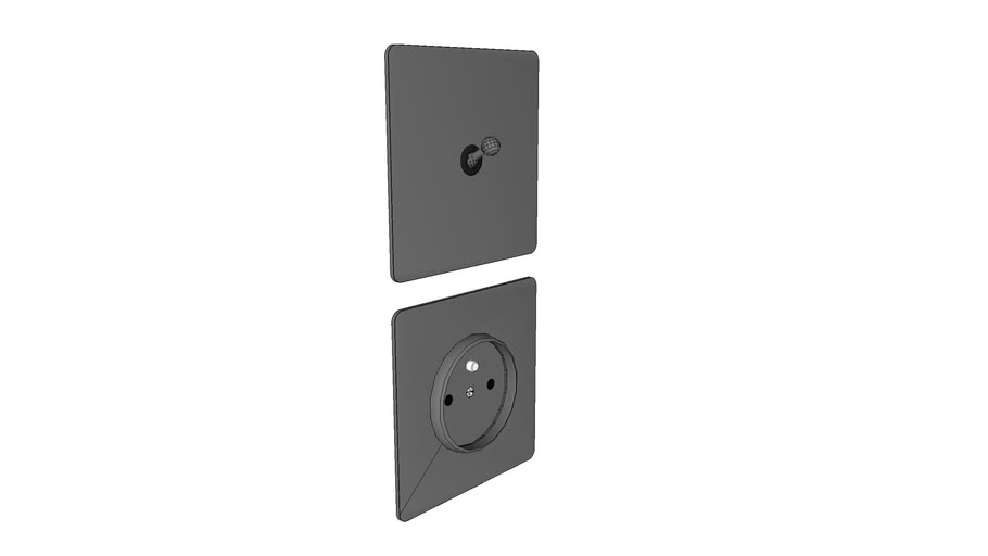 light switch and socket | 3D Warehouse