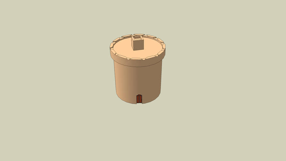 Round Keep r10 | 3D Warehouse