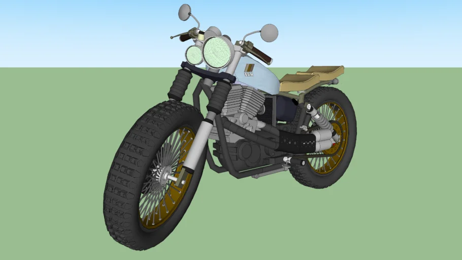 Cafe Racer | 3D Warehouse