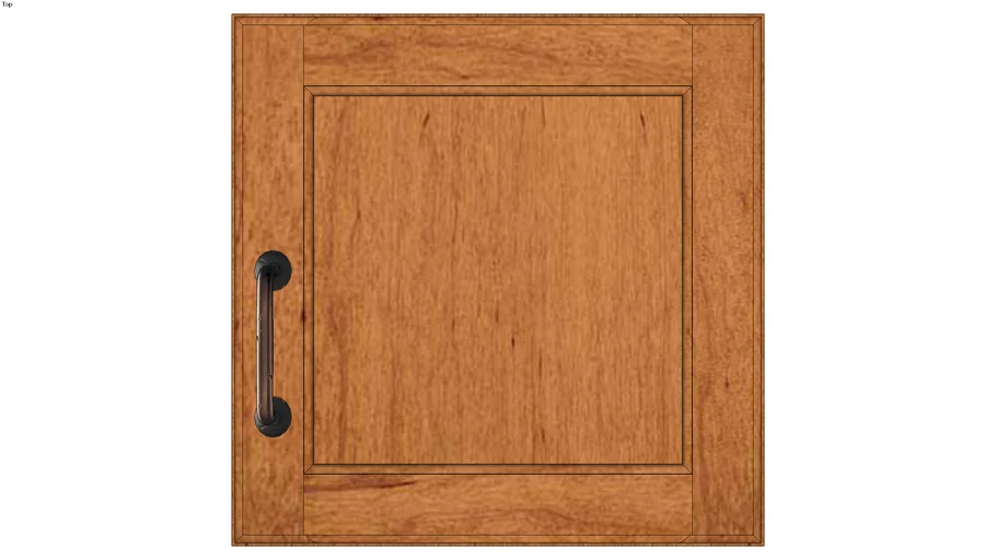 Wall Single Door 15Hx15D | 3D Warehouse