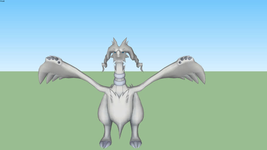 Reshiram | 3D Warehouse