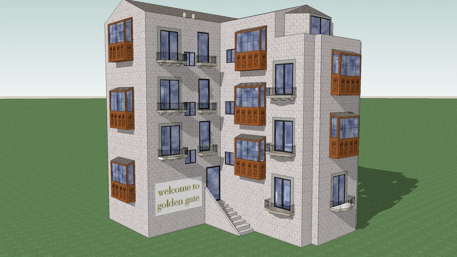 Really Posh Flats | 3D Warehouse