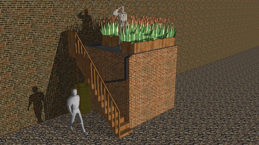 simos staircase | 3D Warehouse