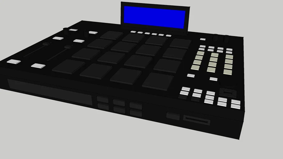 Akai mpc-2500 | 3D Warehouse