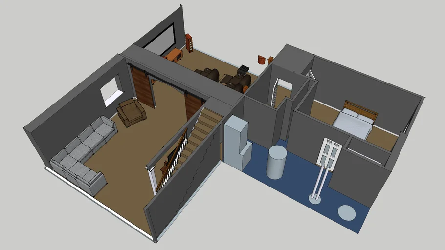 Basement design 17 | 3D Warehouse