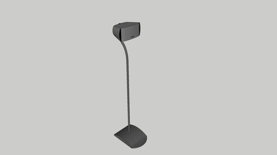 Bose, Speaker and Stand. | 3D Warehouse