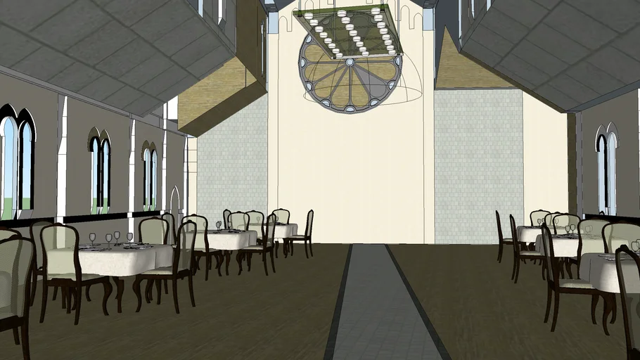 Restaurante Elegante-Elegant restaurant- | 3D Warehouse