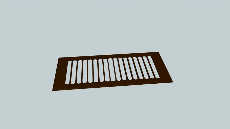 Floor Vent | 3D Warehouse