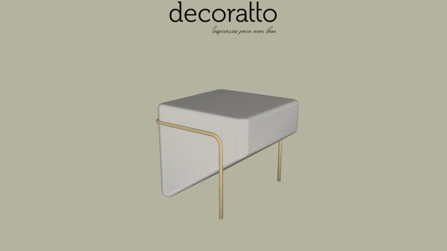 PUFF PAJUSSARA DECORATTO - CC | 3D Warehouse