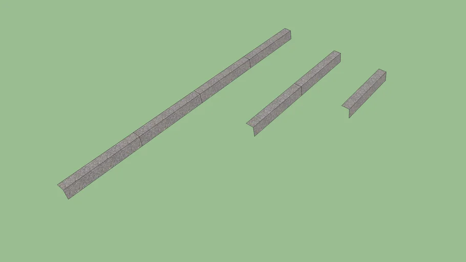 Kerb Sections | 3D Warehouse