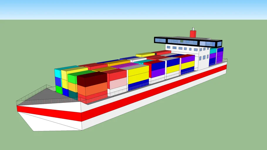 Containerschiff | 3D Warehouse