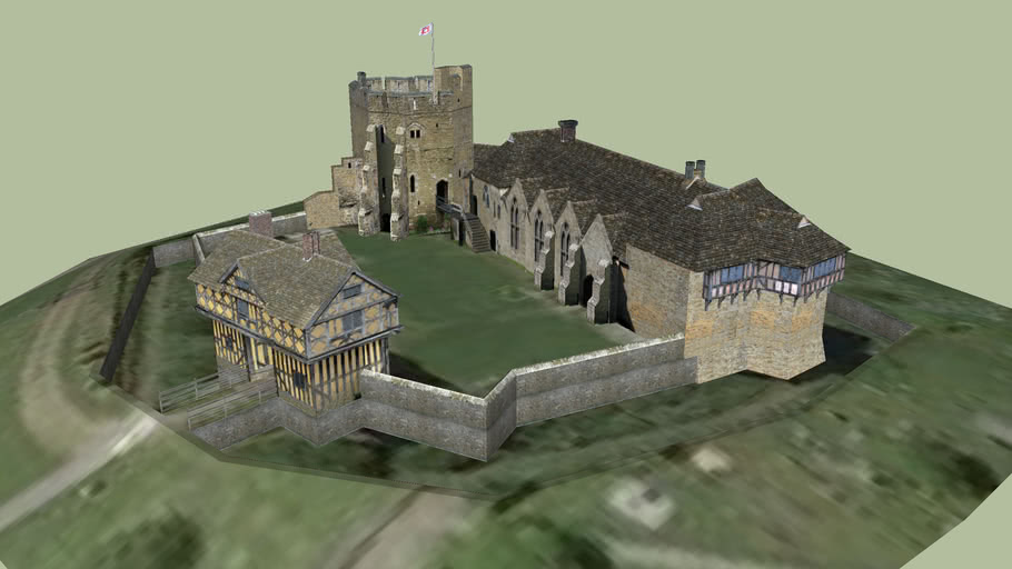 Stokesay Castle, Shropshire, UK | 3D Warehouse