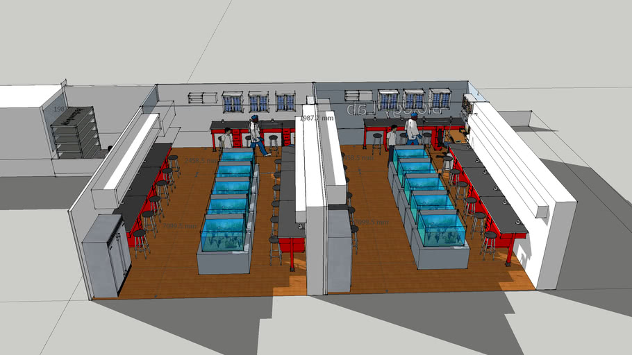 aquarium room lab | 3D Warehouse