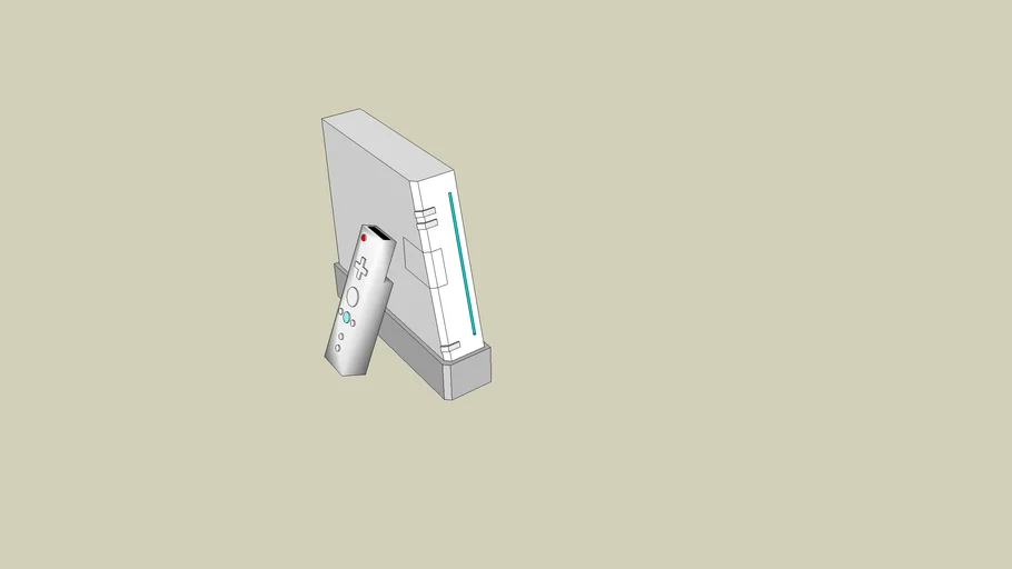 Nintendo Wii | 3D Warehouse