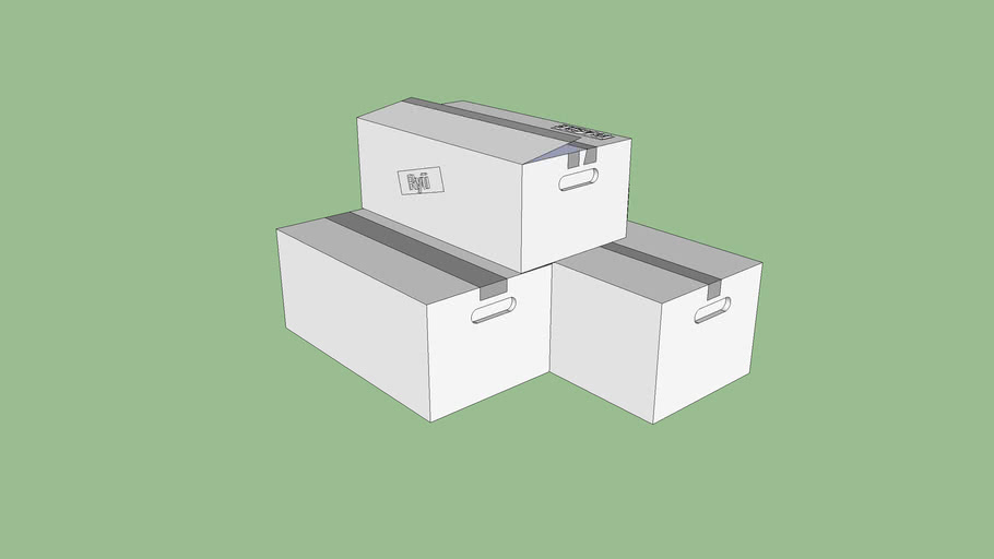 Paper box | 3D Warehouse