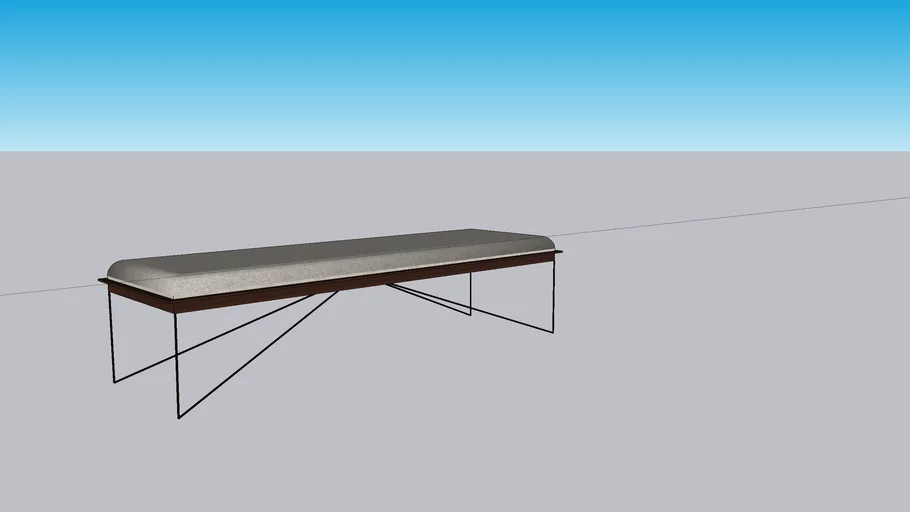 MAXWELL BENCH | 3D Warehouse