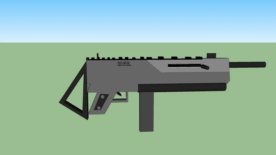 Futuristic SIG-556 (SIG-557 Retracted) | 3D Warehouse