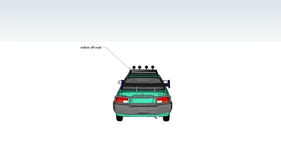 voiturre off road | 3D Warehouse