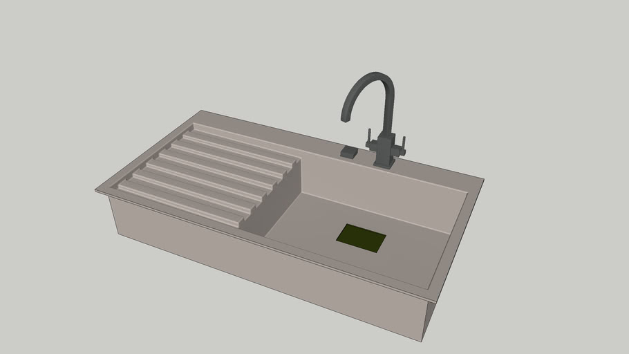 Sink Basin 002 | 3D Warehouse