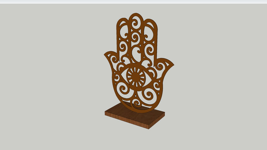 19089 - Mão Hamsa 15cm | 3D Warehouse